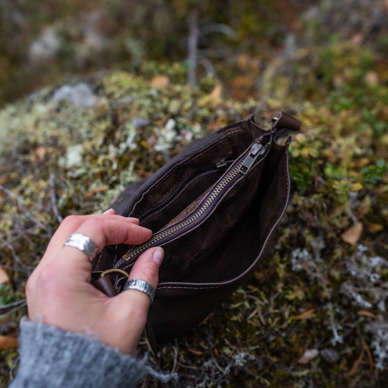 Vindra - Leather bag - Jonna Jinton Sweden